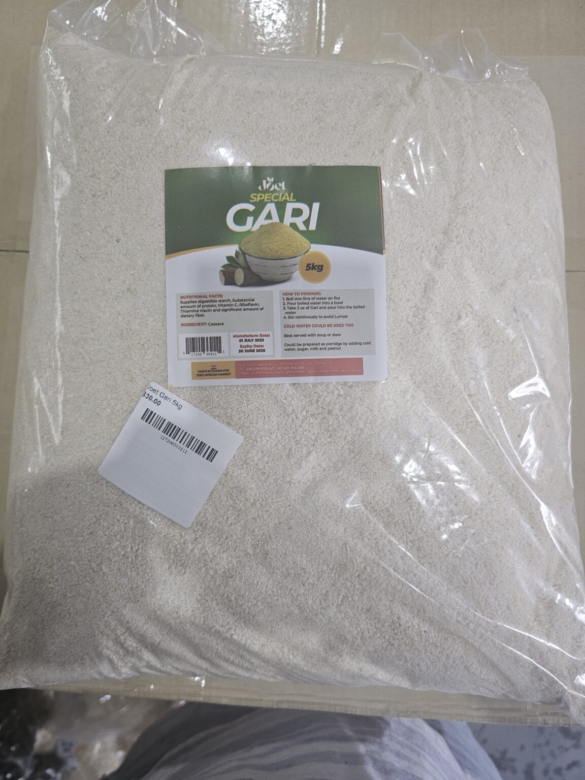 Joet Gari 5kg – Joet African Market
